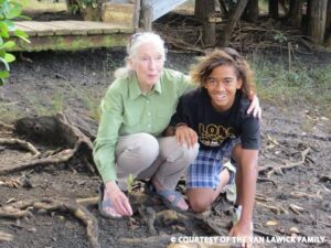 Merlin, Angel & Nick van Lawick: Jane Goodall’s Grandchildren Carrying ...